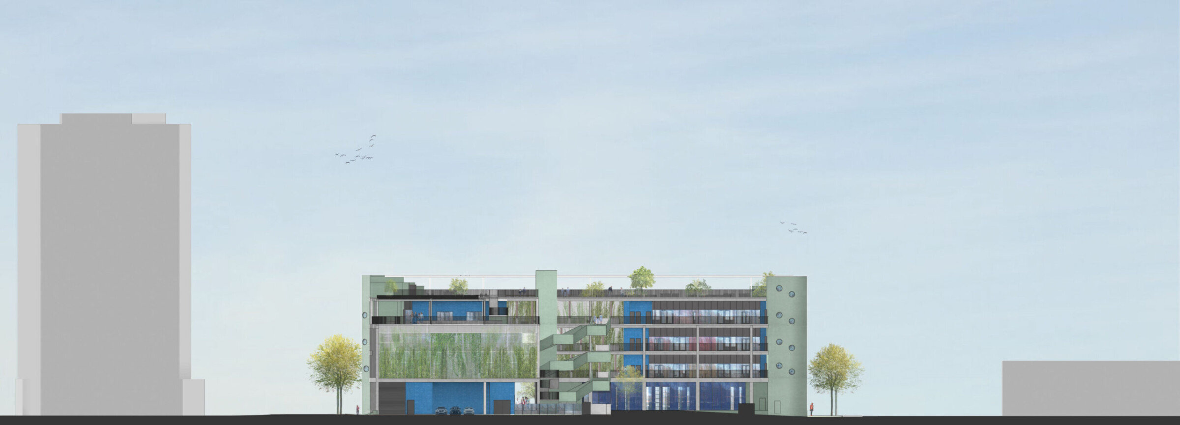 Green Square Integrated Community Center and School – Tonkin Zulaikha Greer