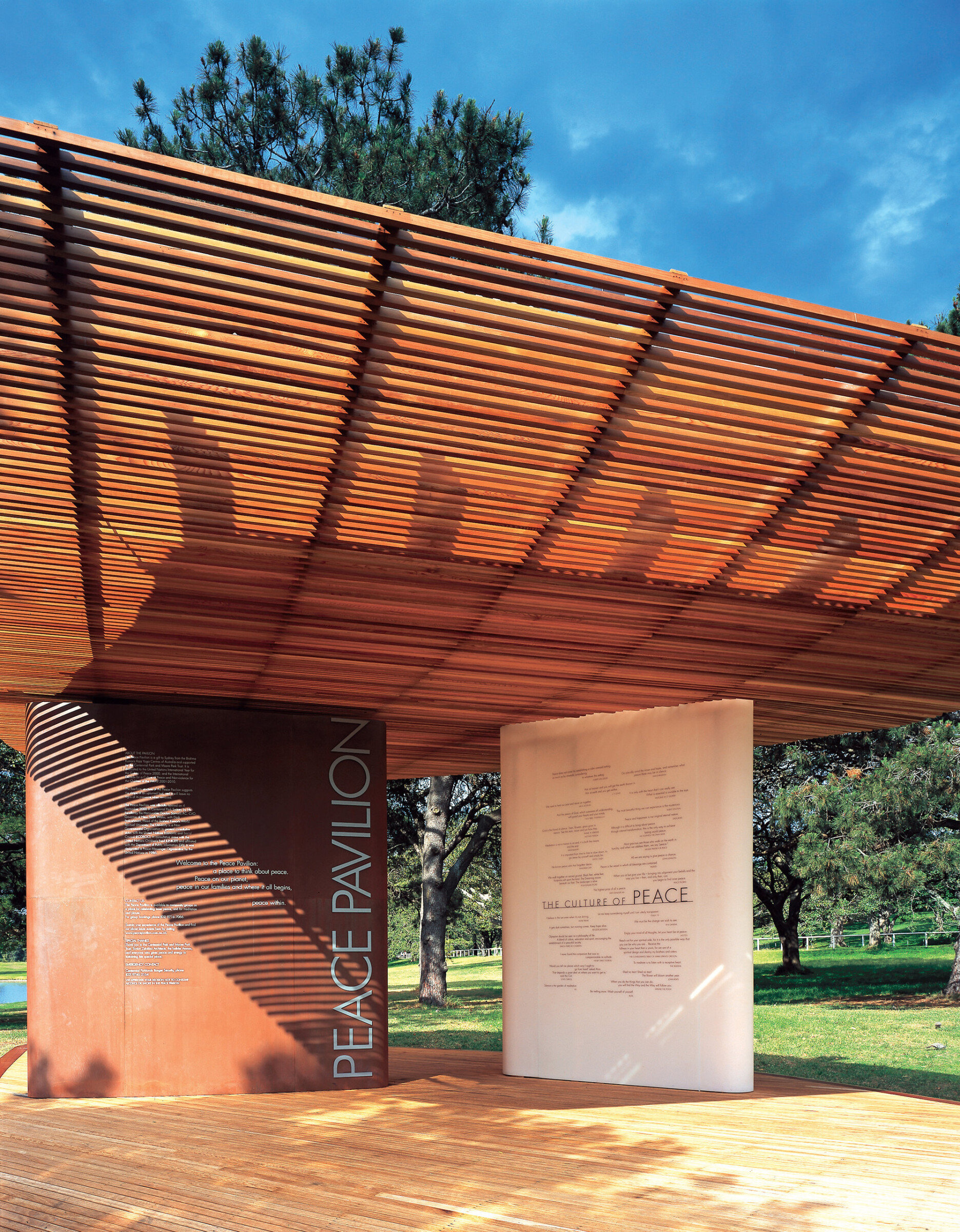 Peace Pavilion – Tonkin Zulaikha Greer